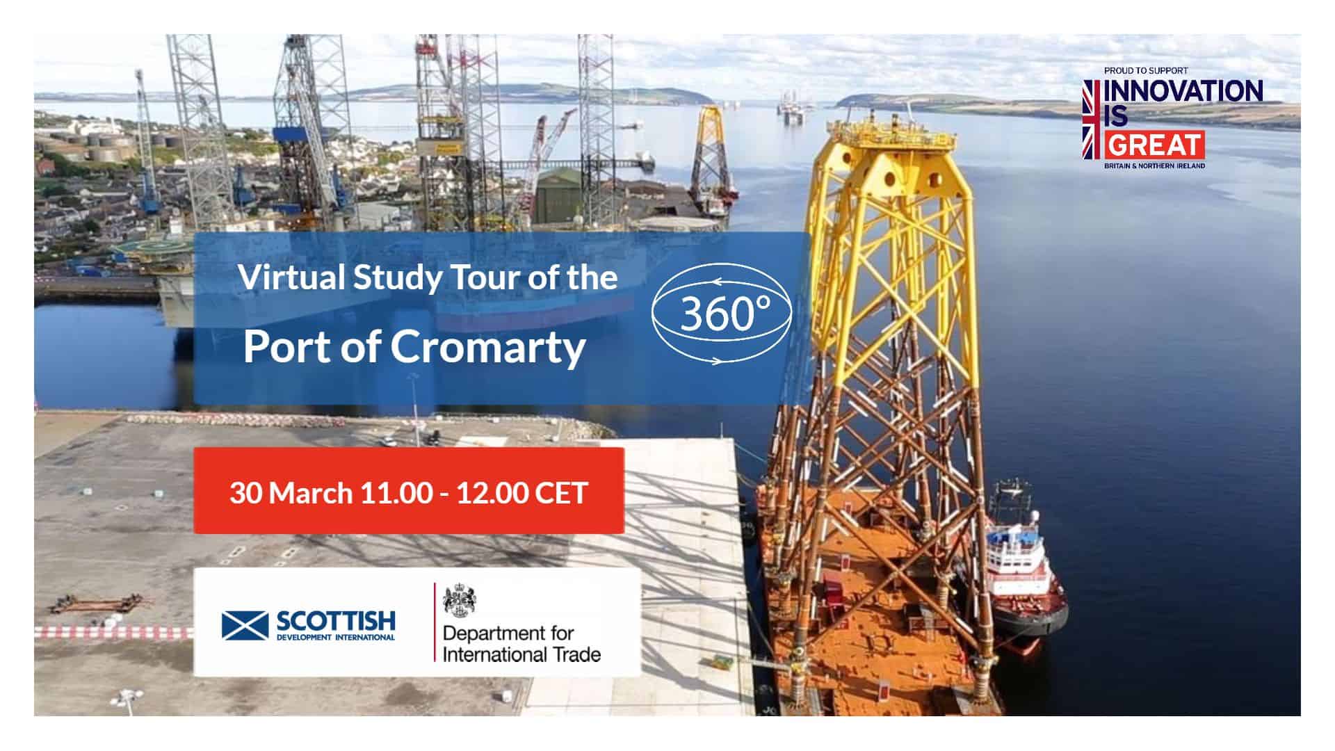 Virtual Study Tour of the Port of Cromarty Firth - Trade Events